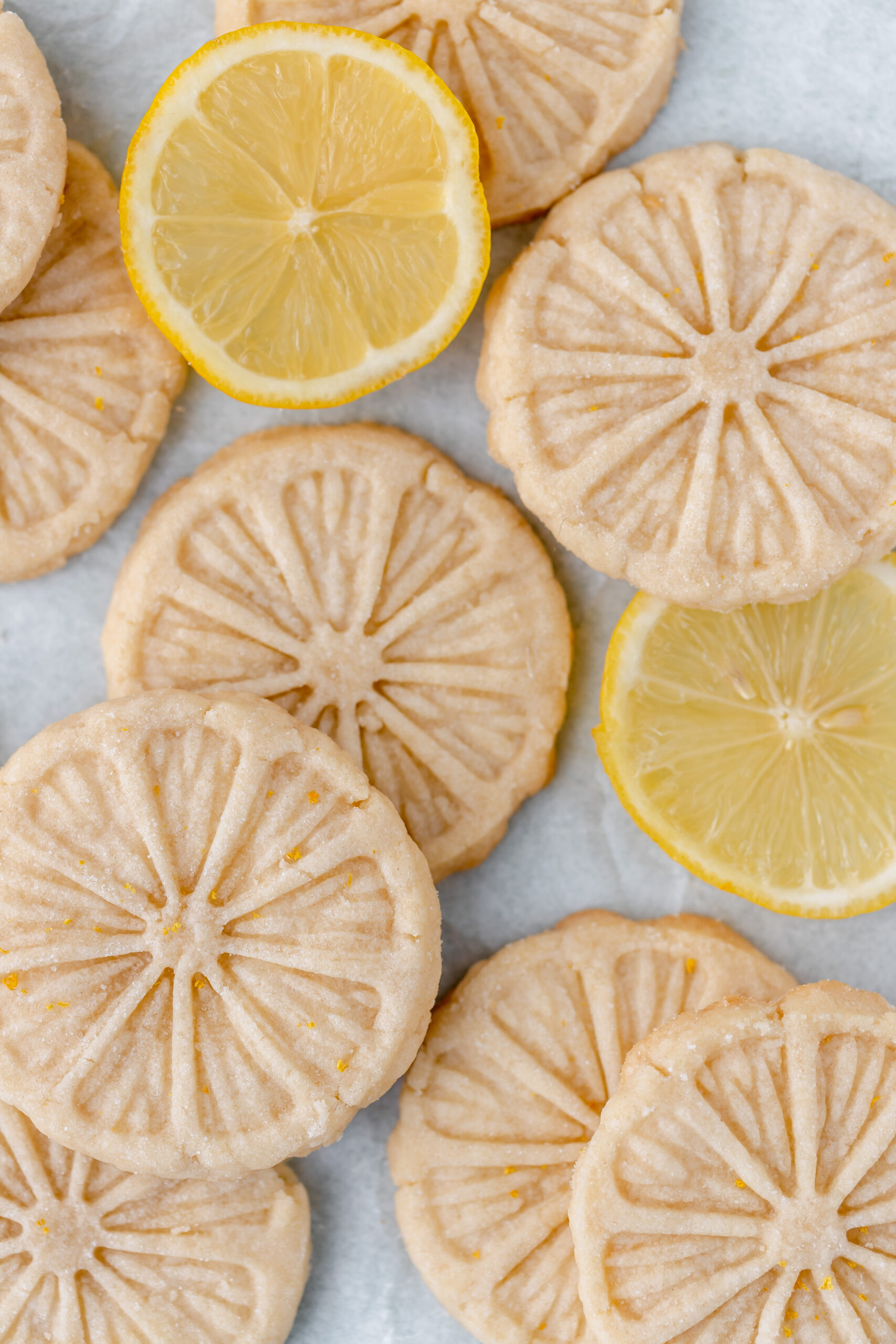 Lemon Shortbread Cookies - French Vanilla