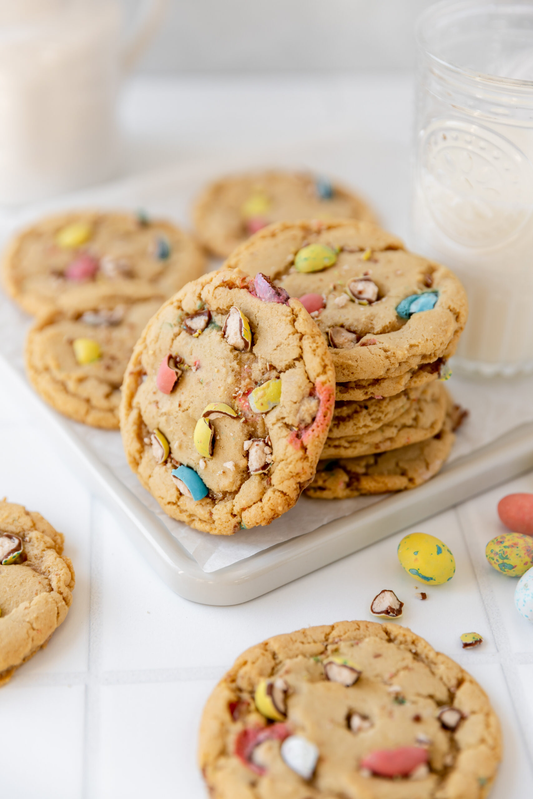 Robin Eggs Malted Milk Cookies - French Vanilla Food Photography and ...