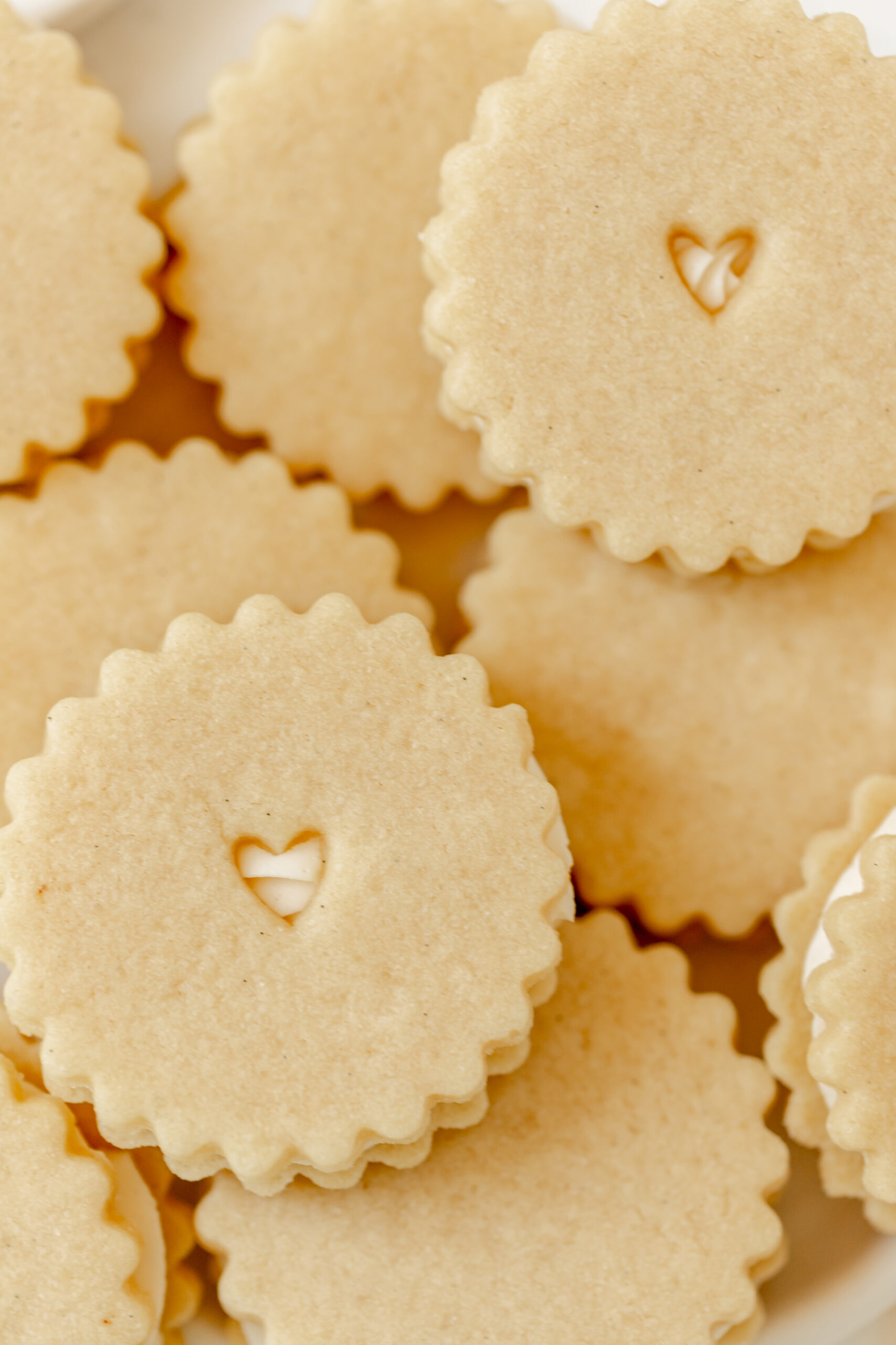 Vanilla Sandwich Cookies - French Vanilla Food Photography and Recipes